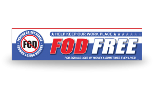 Foreign Object Debris ( FOD ) Signage