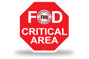 Foreign Object Debris ( FOD ) Signage