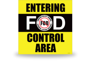 Foreign Object Debris ( FOD ) Signage